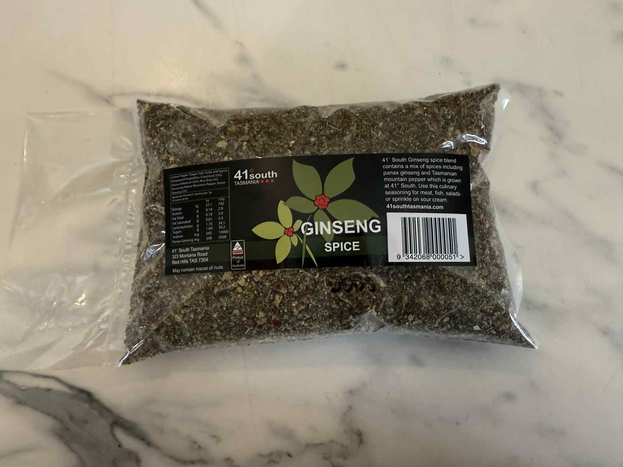 Ginseng Spice Mix 500g | 41 South Tasmania and Georgie's Cafe